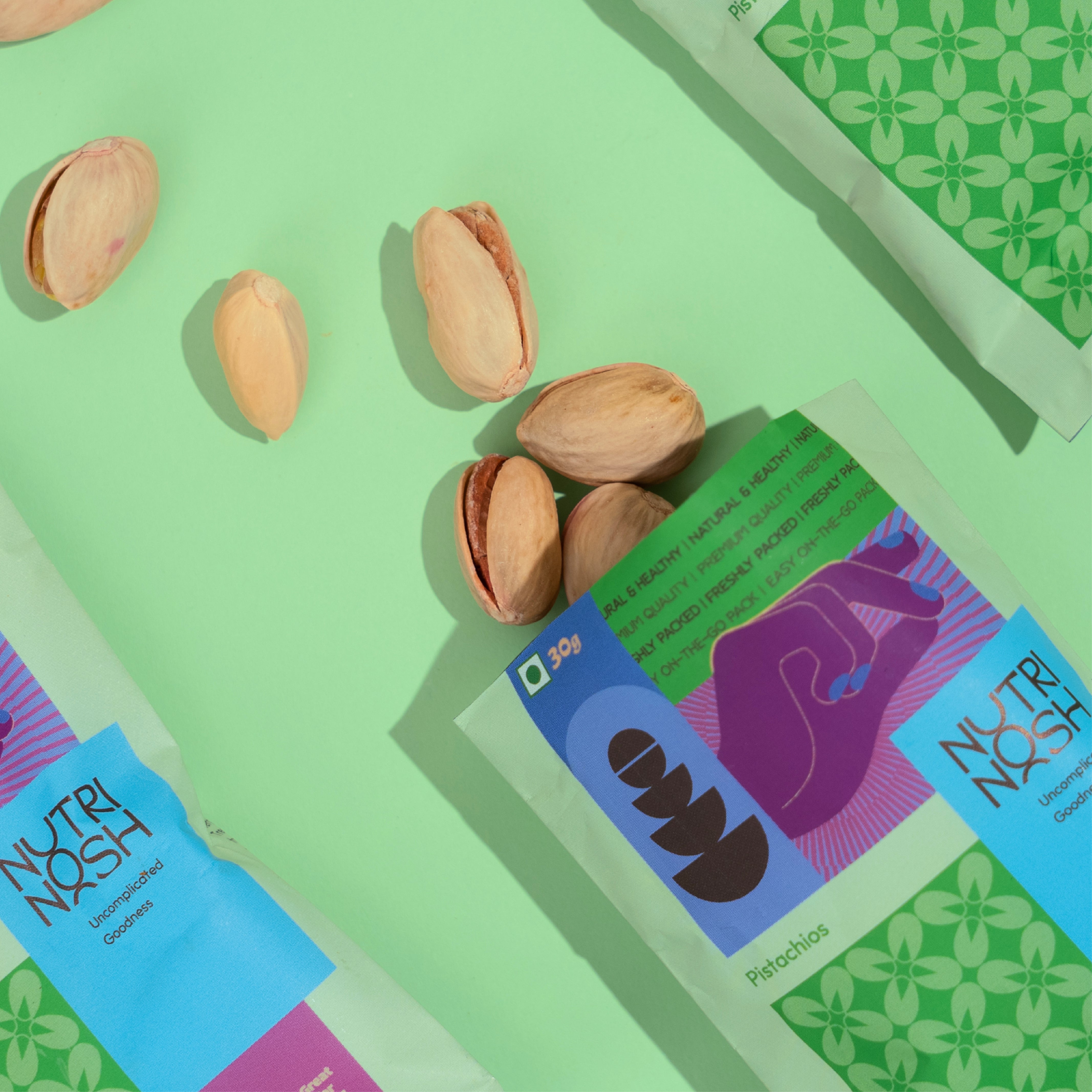 Pistachios Inshell-Salted (25Gms)– NUTRI NOSH