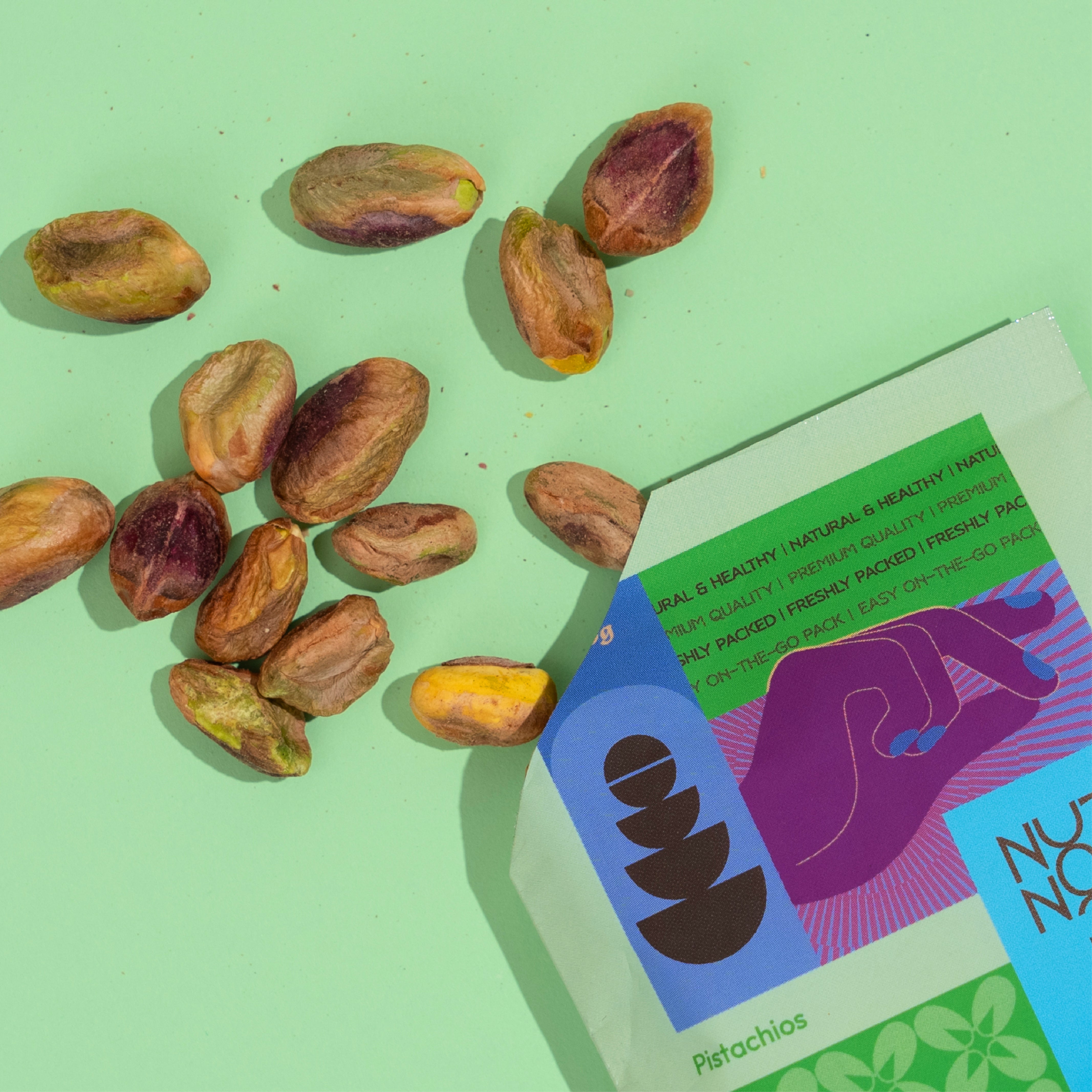 Pistachios Plain- (25Gms)– NUTRI NOSH