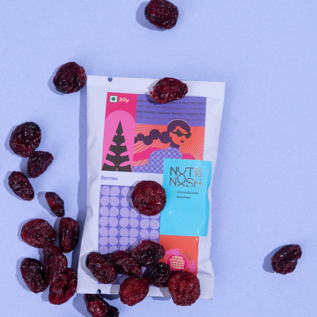 Cranberry Flavored- Spicy Chilly (25Gms)– NUTRI NOSH